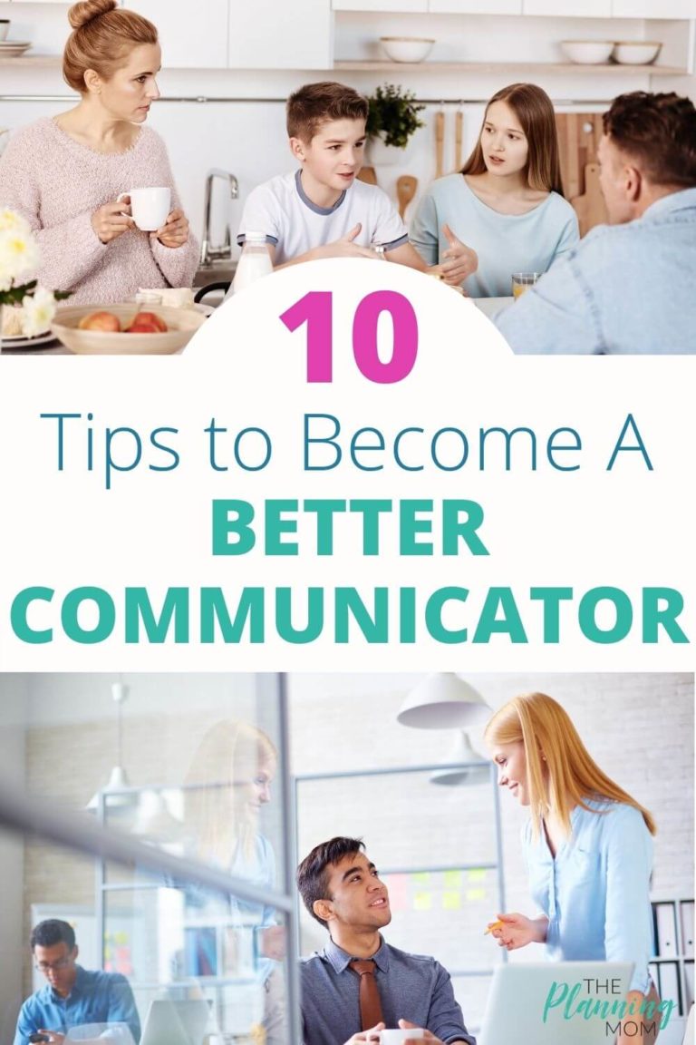 10 Tips to Become a Better Communicator - The Planning Mom
