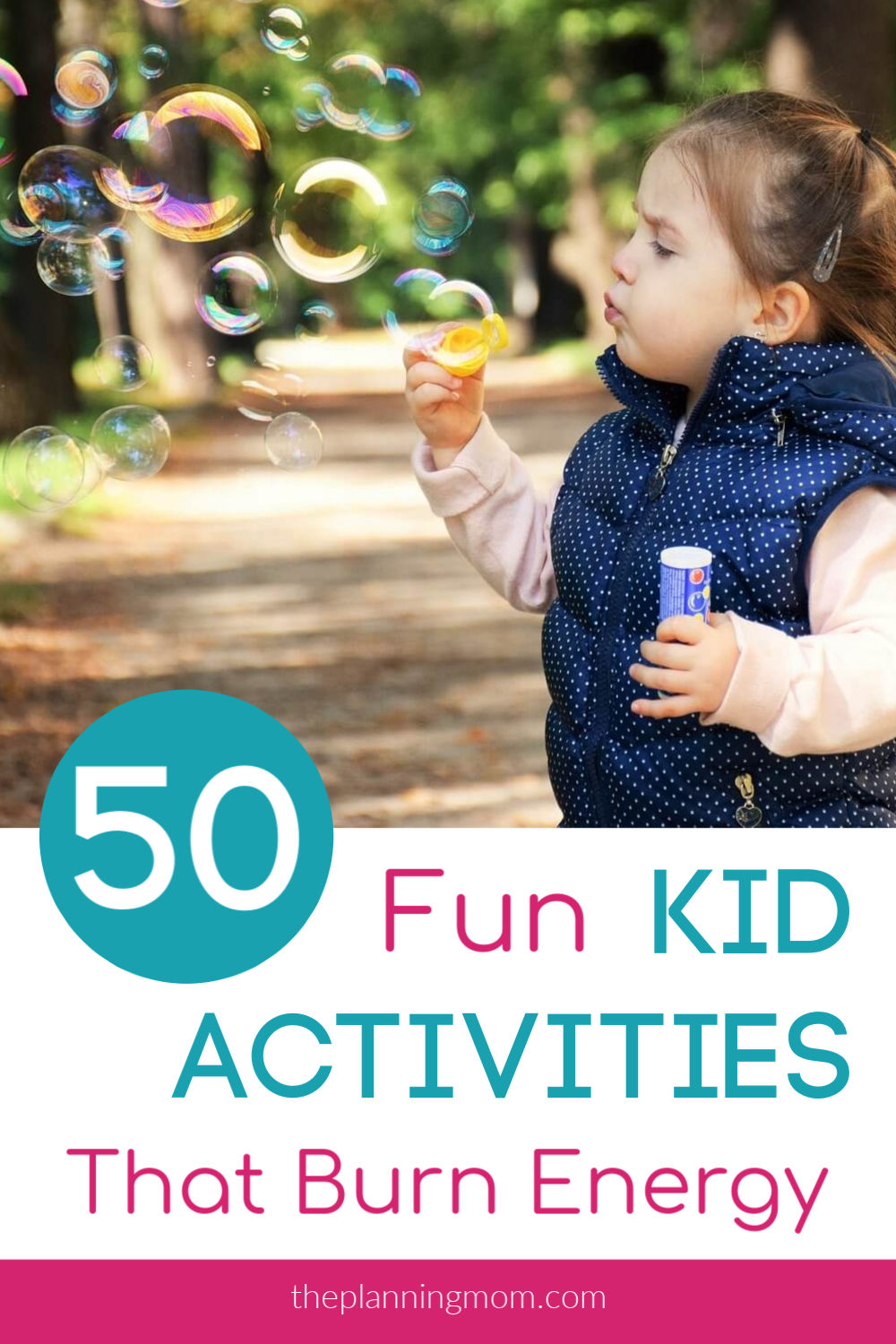 50 Fun Kid Activities That Burn Energy - The Planning Mom